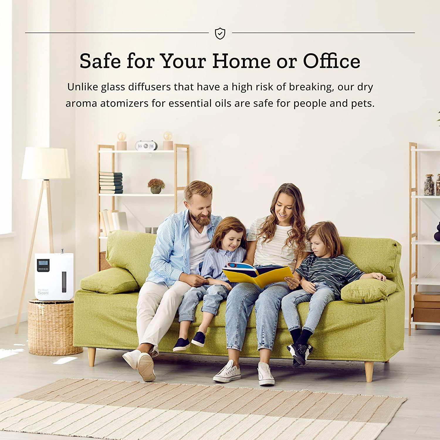 Magic Scent Atomizing Essential Oil Diffuser - Aromatherapy Machine for ...