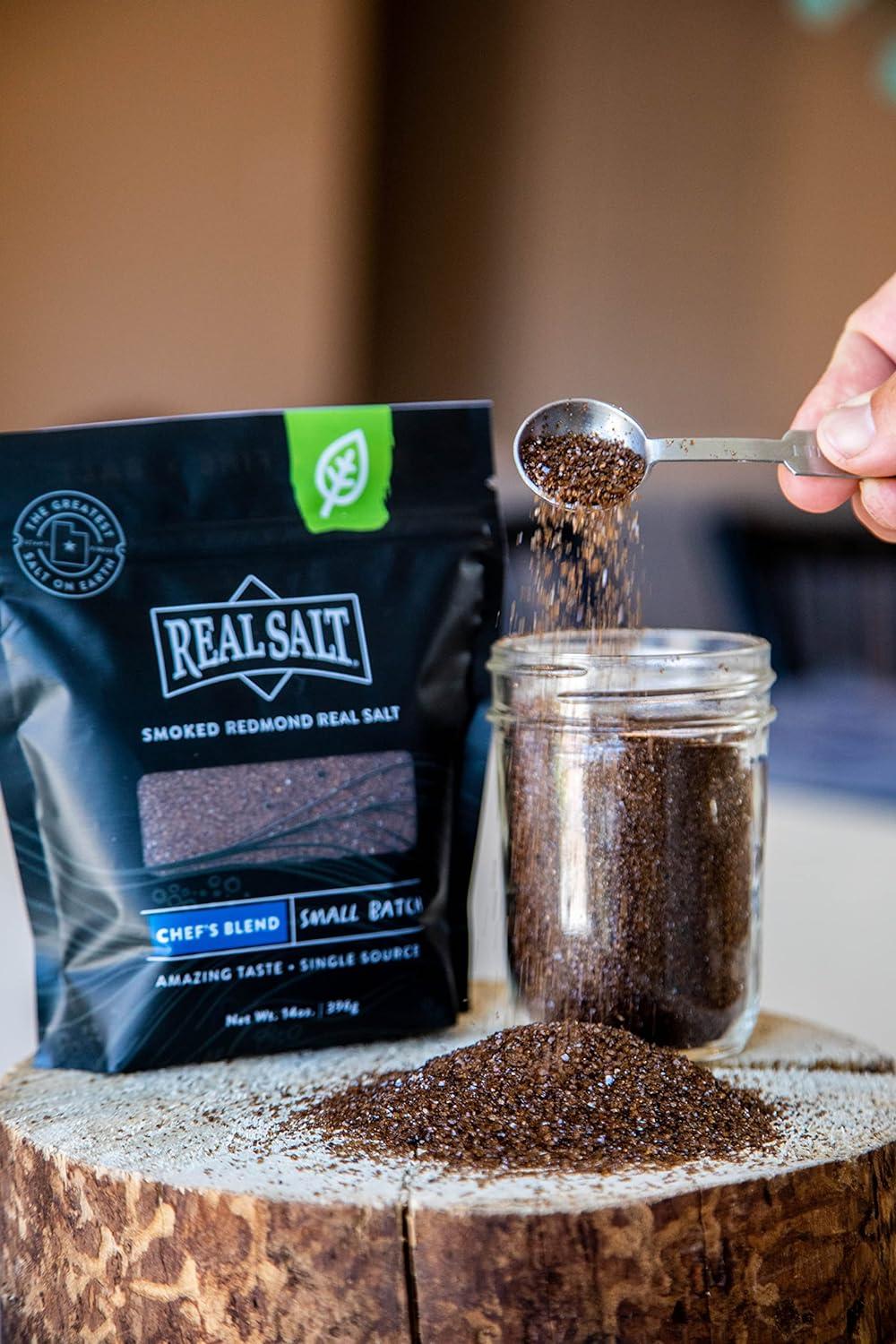 REDMOND Real Salt Chef s Blend Smoked Salt 14 oz pouch | Buy Now with ...