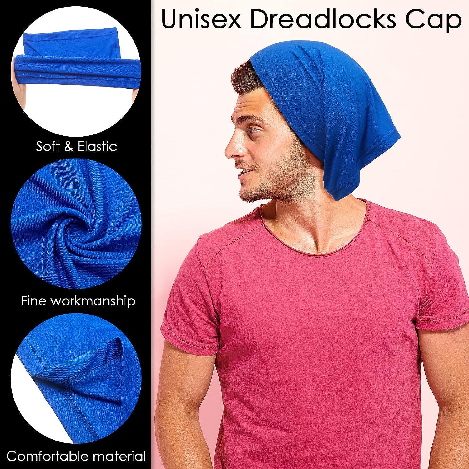 JenPen 9 Pieces Unisex Spandex Dreadlock Cap - Long Hair Dreads Head ...