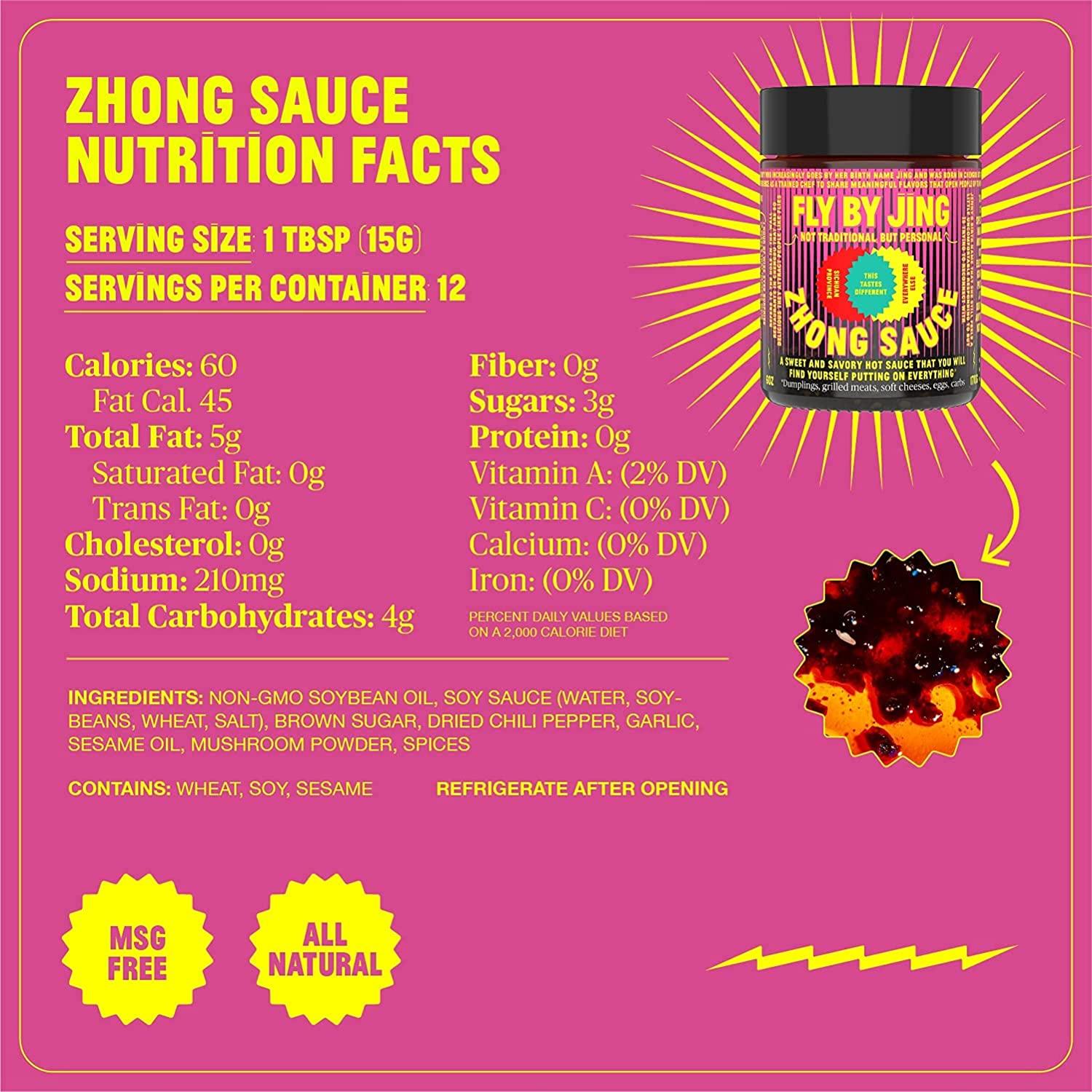 FLY BY JING Triple Threat Sichuan Sauces Trio - Perfect Gift for Hot ...