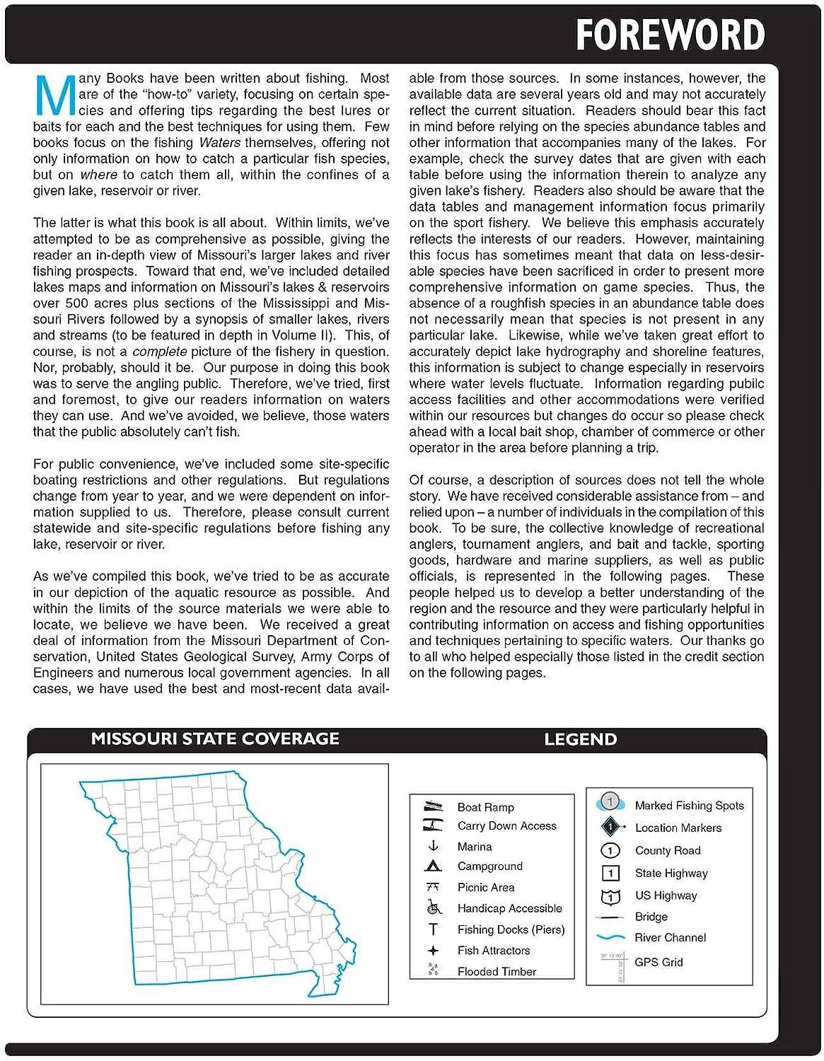 Missouri Fishing Map Guide: Explore the best fishing spots in Missouri ...