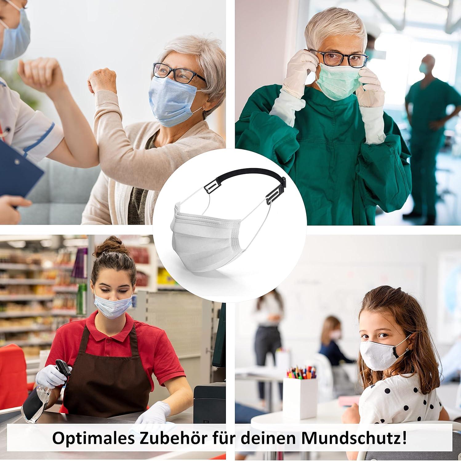 Shop Lanny's Adjustable Mask Holder - Extra Long Elastic Extensions for ...