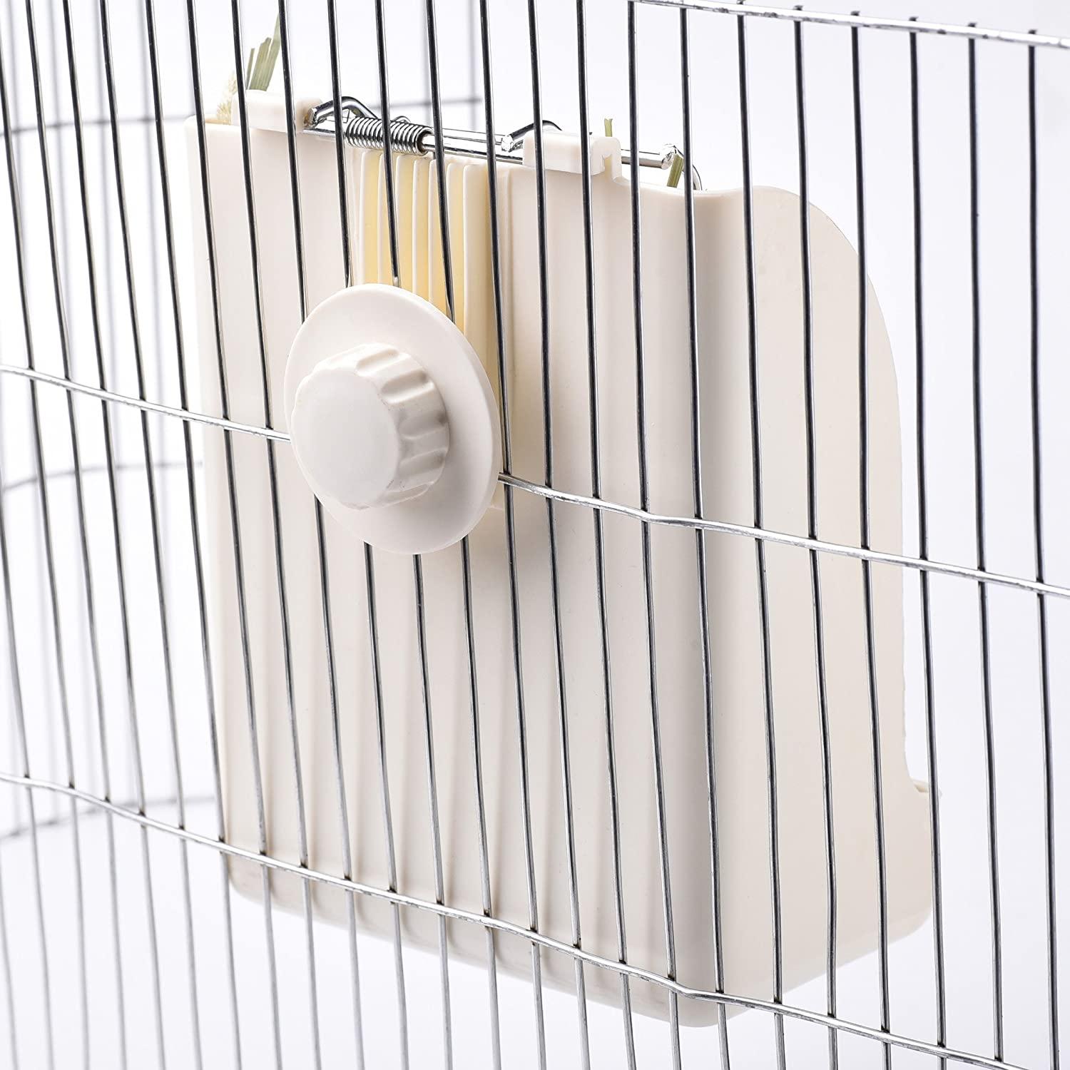 CalPalmy Hay Feeder for Rabbits, Guinea Pigs, Chinchillas - Reduce ...