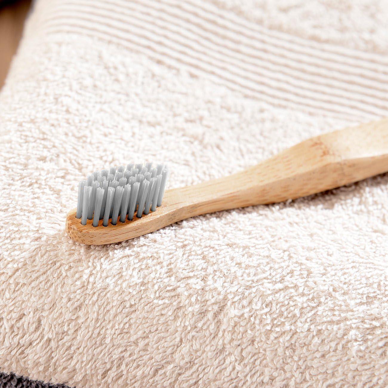 Newgen Medicals Bamboo Toothbrush Set - Antibacterial Medium 3-Piece ...