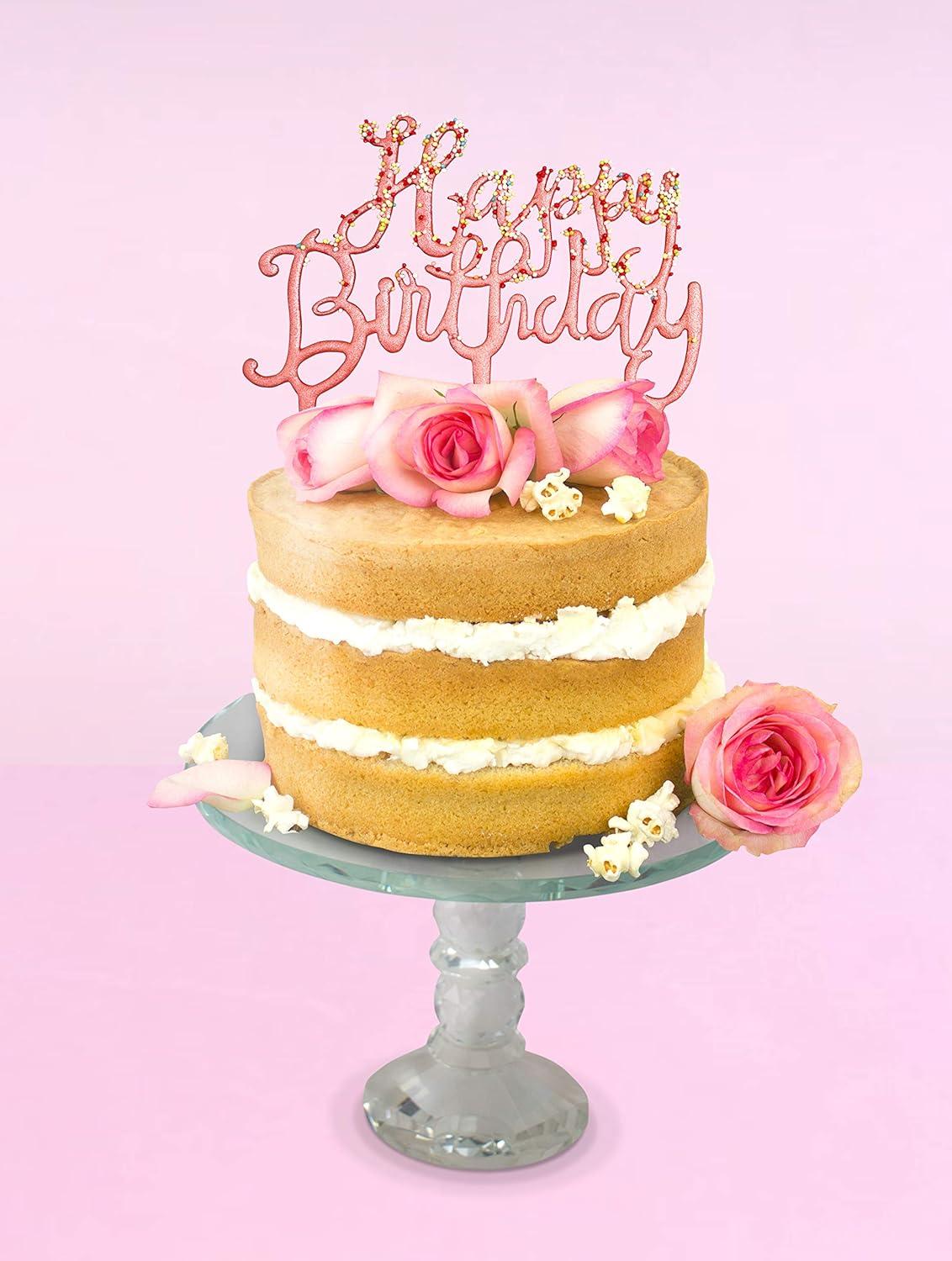 PME Cake Topper - Happy Birthday Script | Buy Now with Express ...