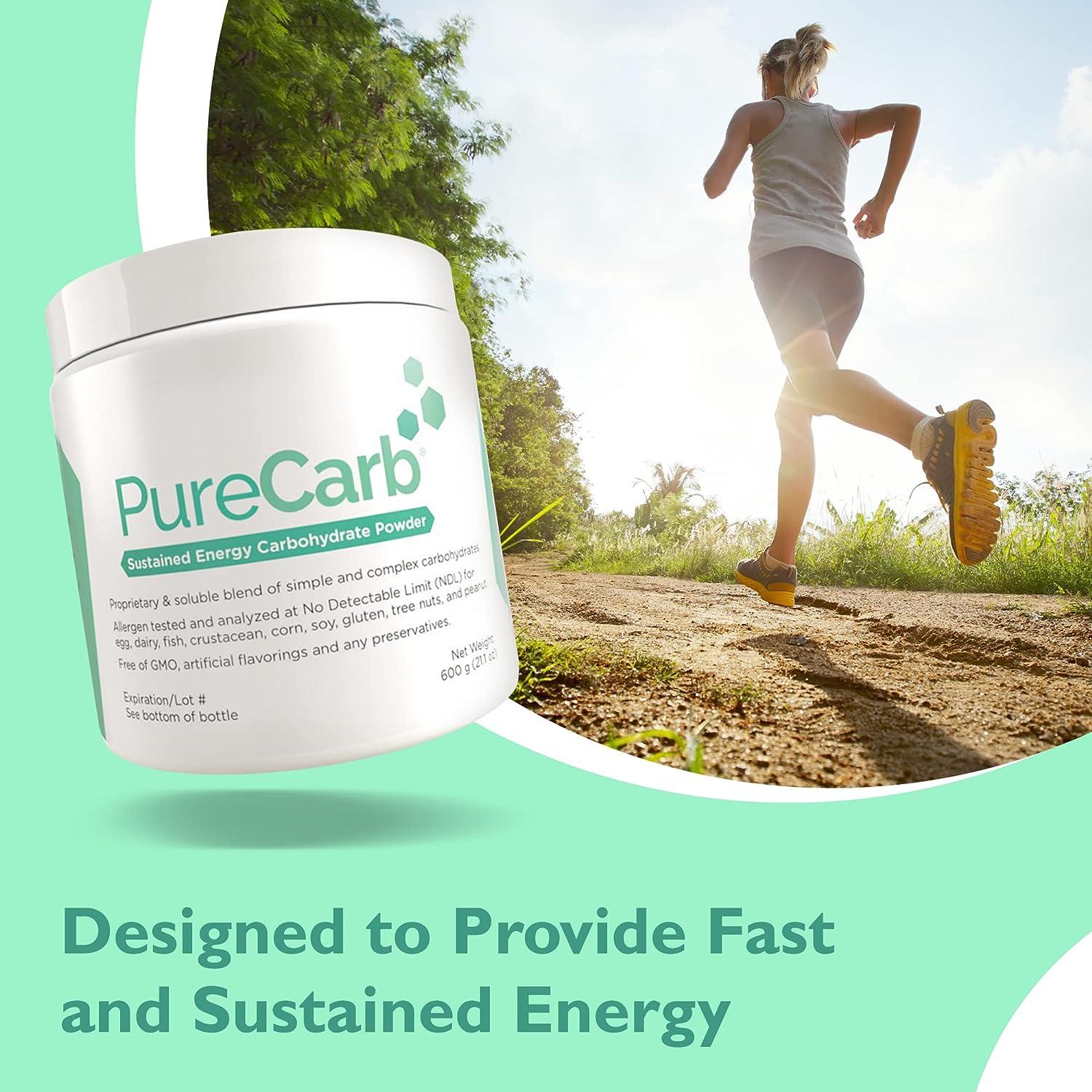 Solace Nutrition PureCarb (600g) | Sustained Energy Carbohydrate Powder ...