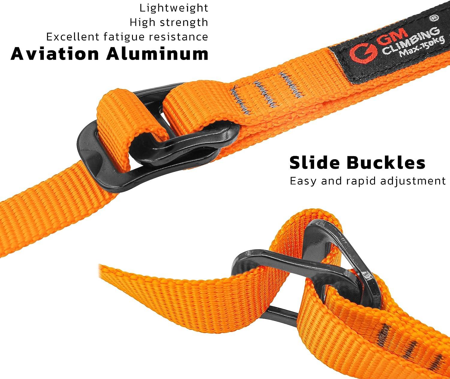 GM CLIMBING Foot Loop Ascender Sling - Adjustable Rope Ascending Gear ...