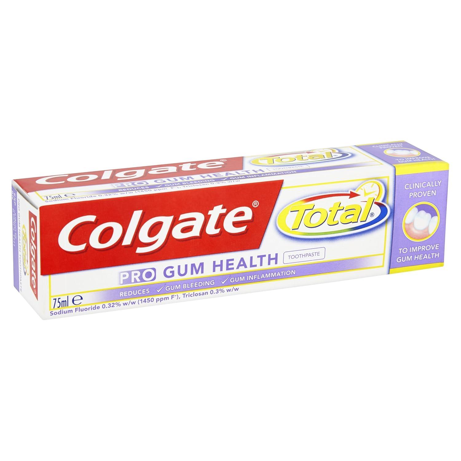 Colgate Total Pro Gum Health Toothpaste 75ml - Advanced Protection for ...