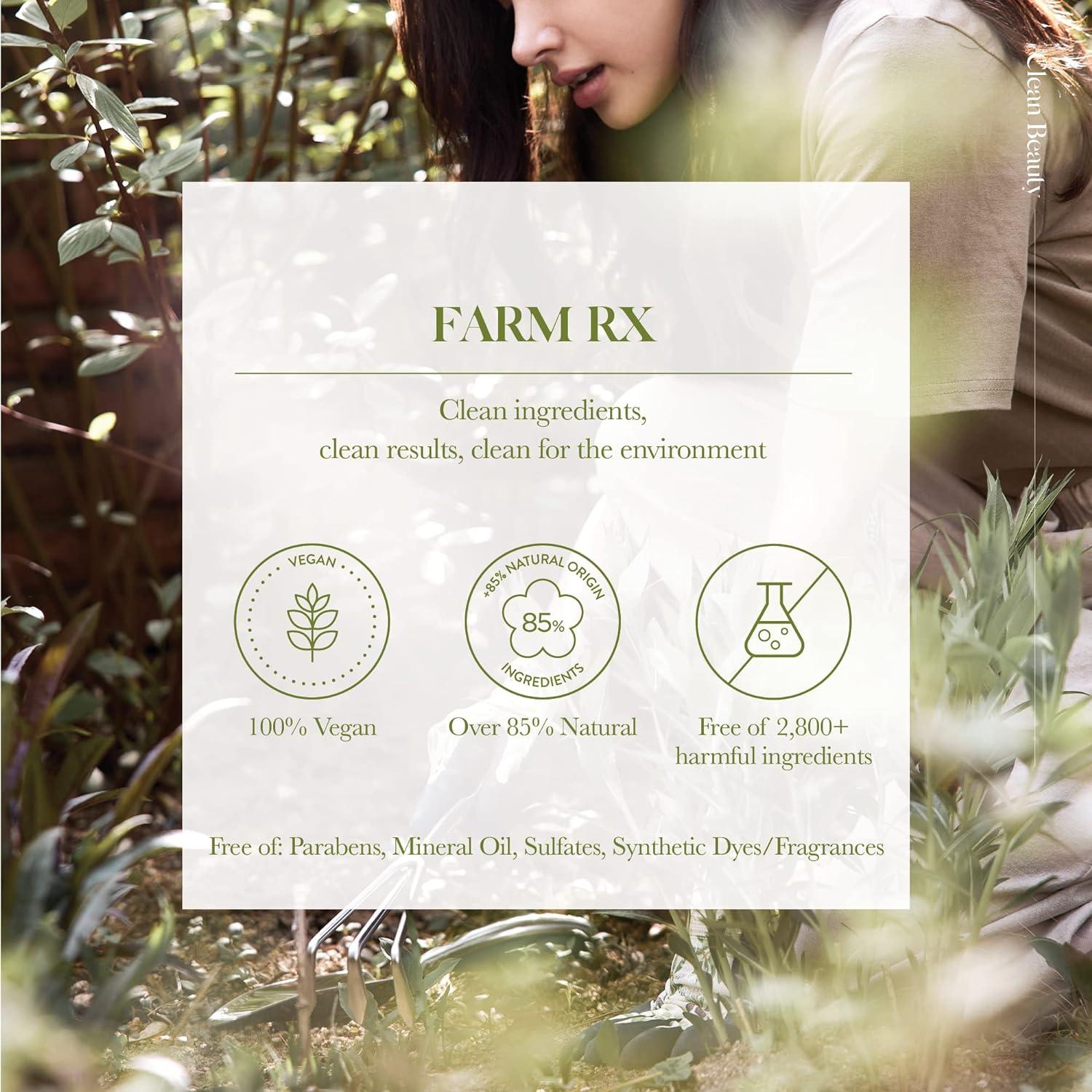 Farm Rx Skin Care Trial Kit and Super Greens Moisture Cream Bundle with ...