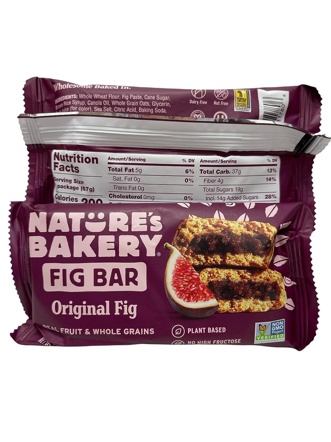 Natures Bakery Whole Wheat Fig Bars Variety Bundle - 7 Flavors with ...