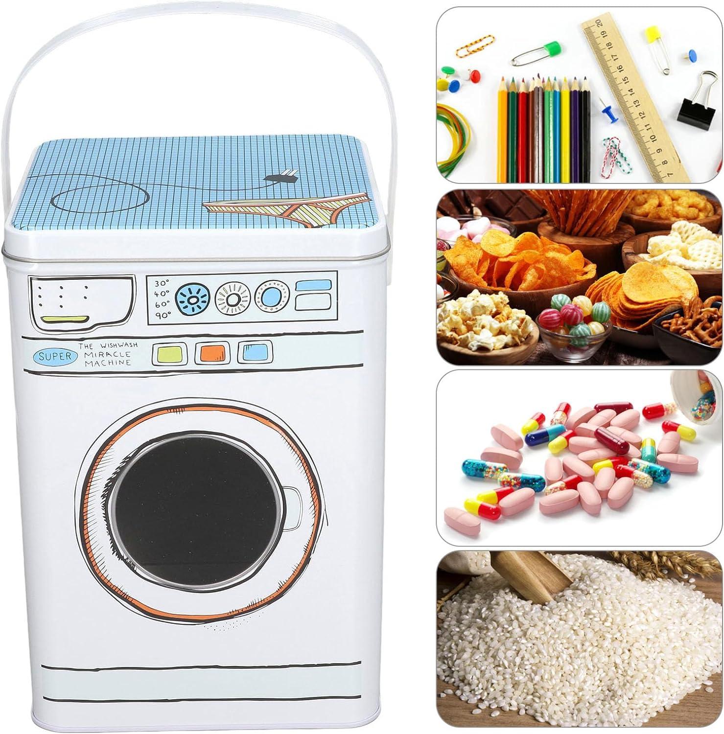 Pwshymi Large Capacity Washing Machine Shape Laundry Detergent ...