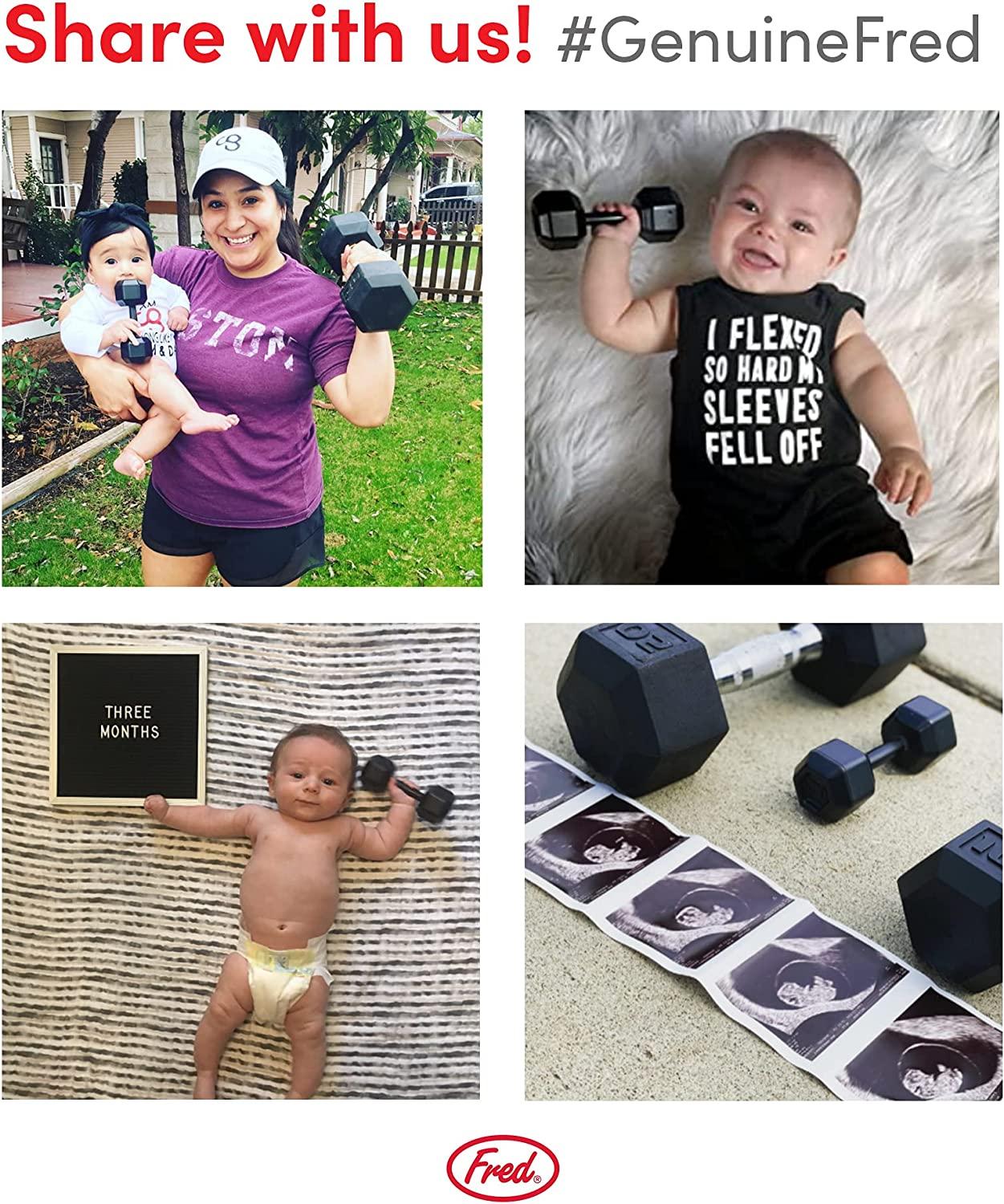 Genuine Fred Buff Baby Dumbbell Rattle - Fun and Functional Baby Toy ...