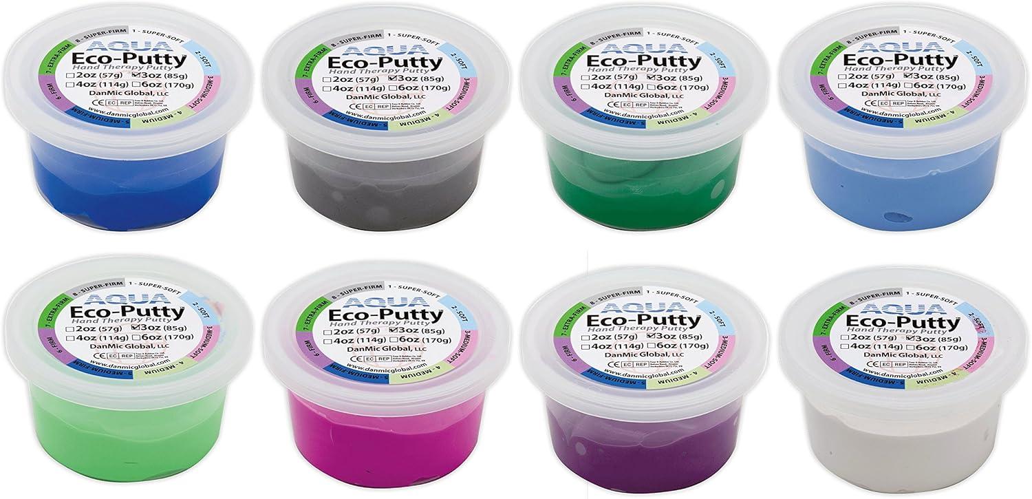 Therapy Putty AQUA Eco Putty | PROFI Line | Super-Soft Snow-White | 85g ...