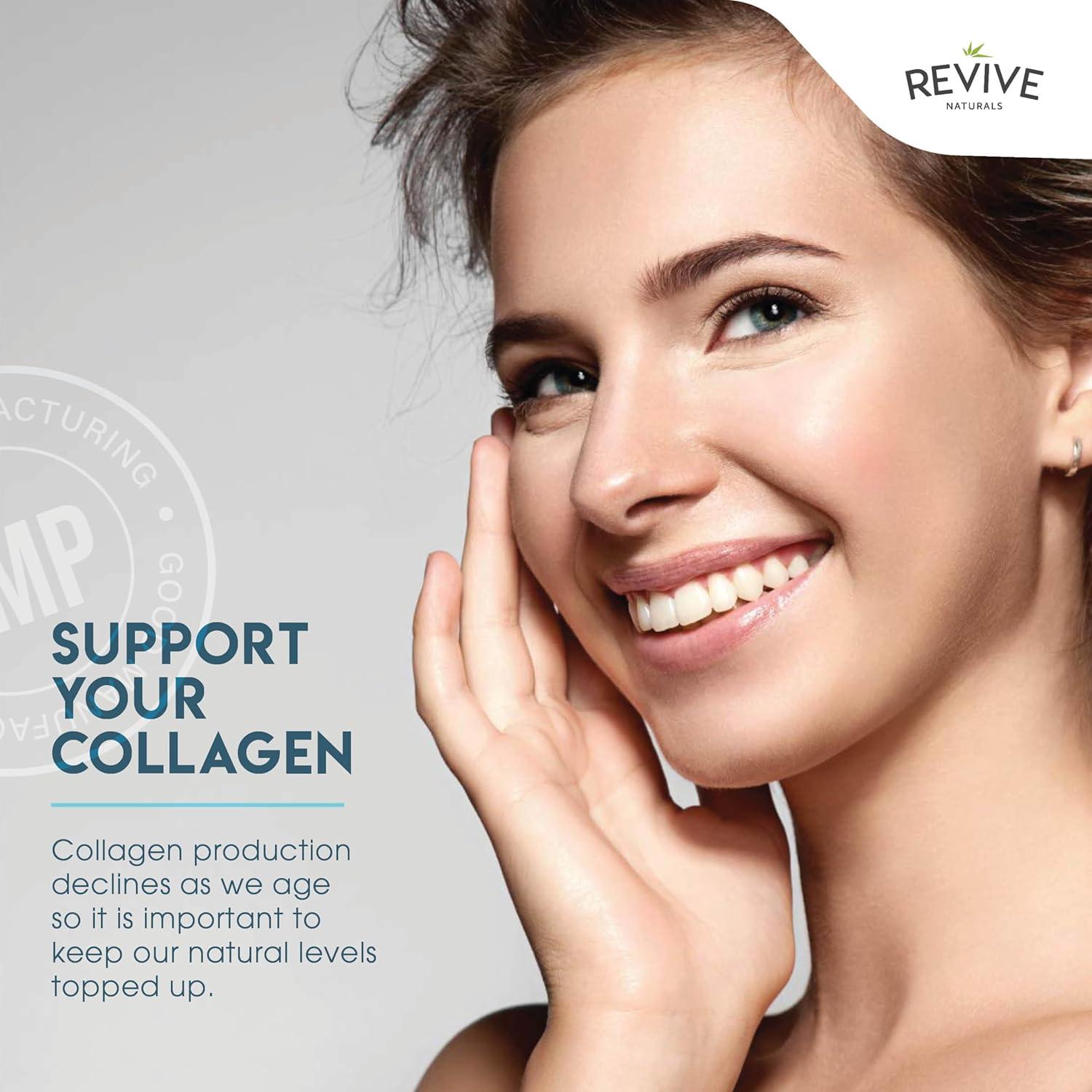Marine Collagen Capsules 2400mg - with Hyaluronic Acid & Vitamin C - 90 ...