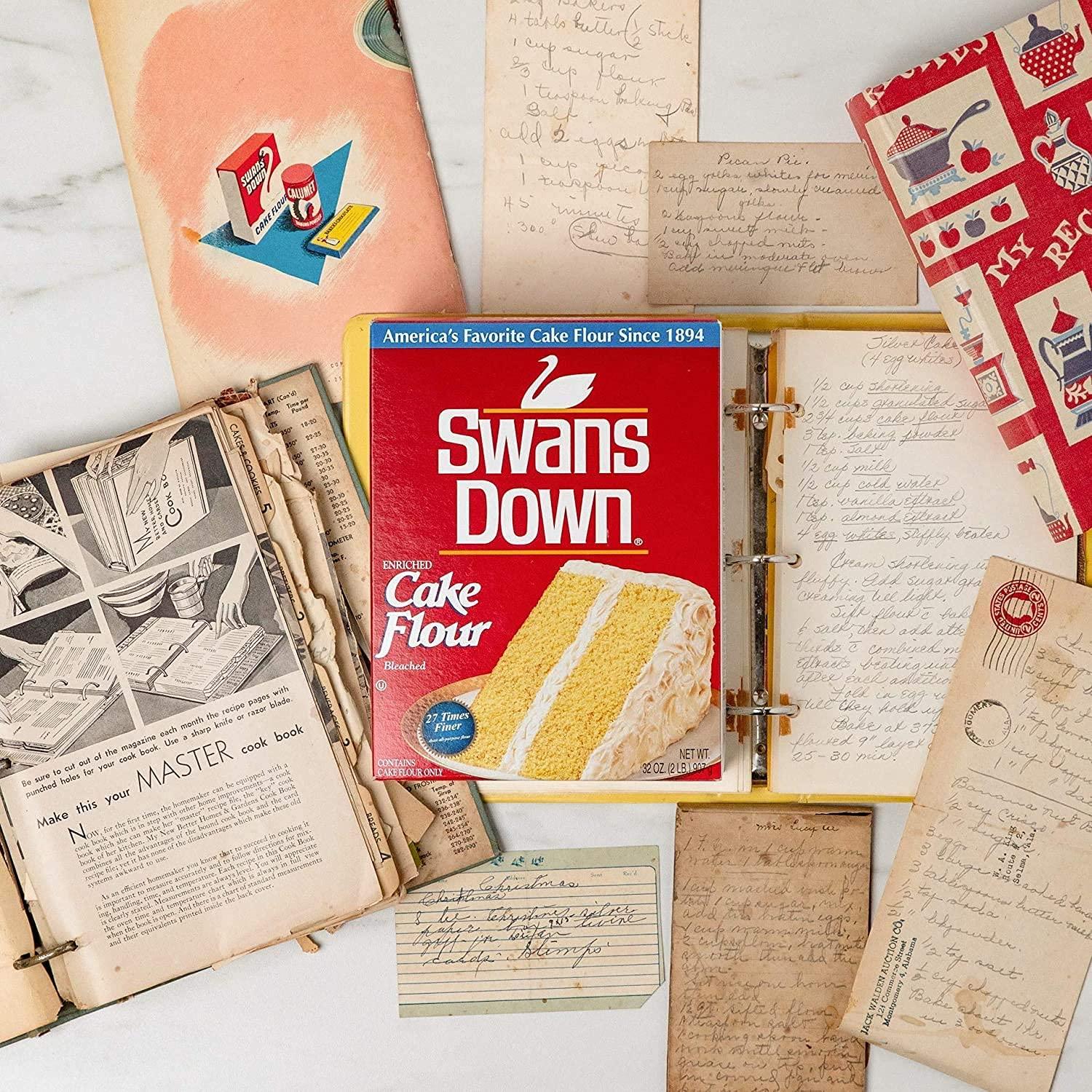 Swans Down Regular Cake Flour 2 Pound Boxes - Pack of 2 | Premium ...