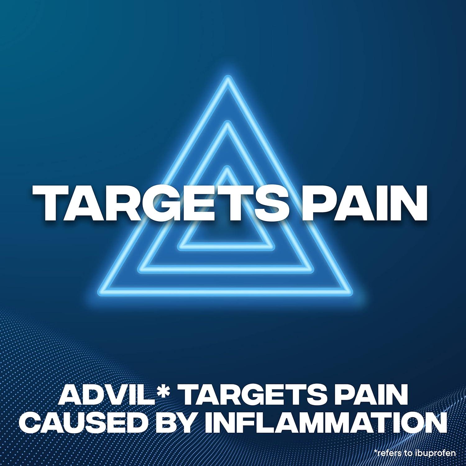 Advil Dual Action Back Pain Caplets - 250mg Ibuprofen & 500mg ...