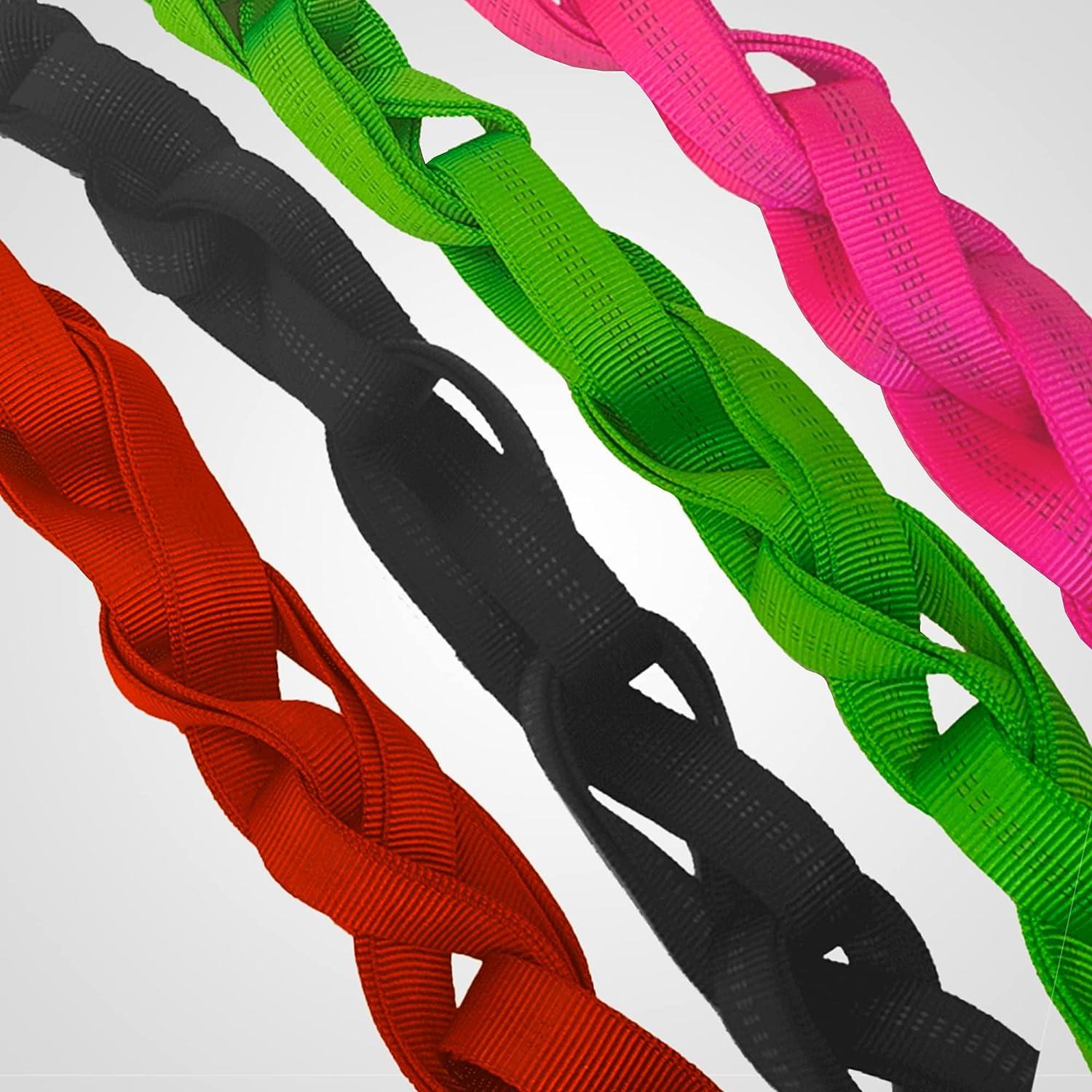 Rock-N-Rescue 20-Foot Webbing and Carabiner Combo - Heavy-Duty Nylon ...