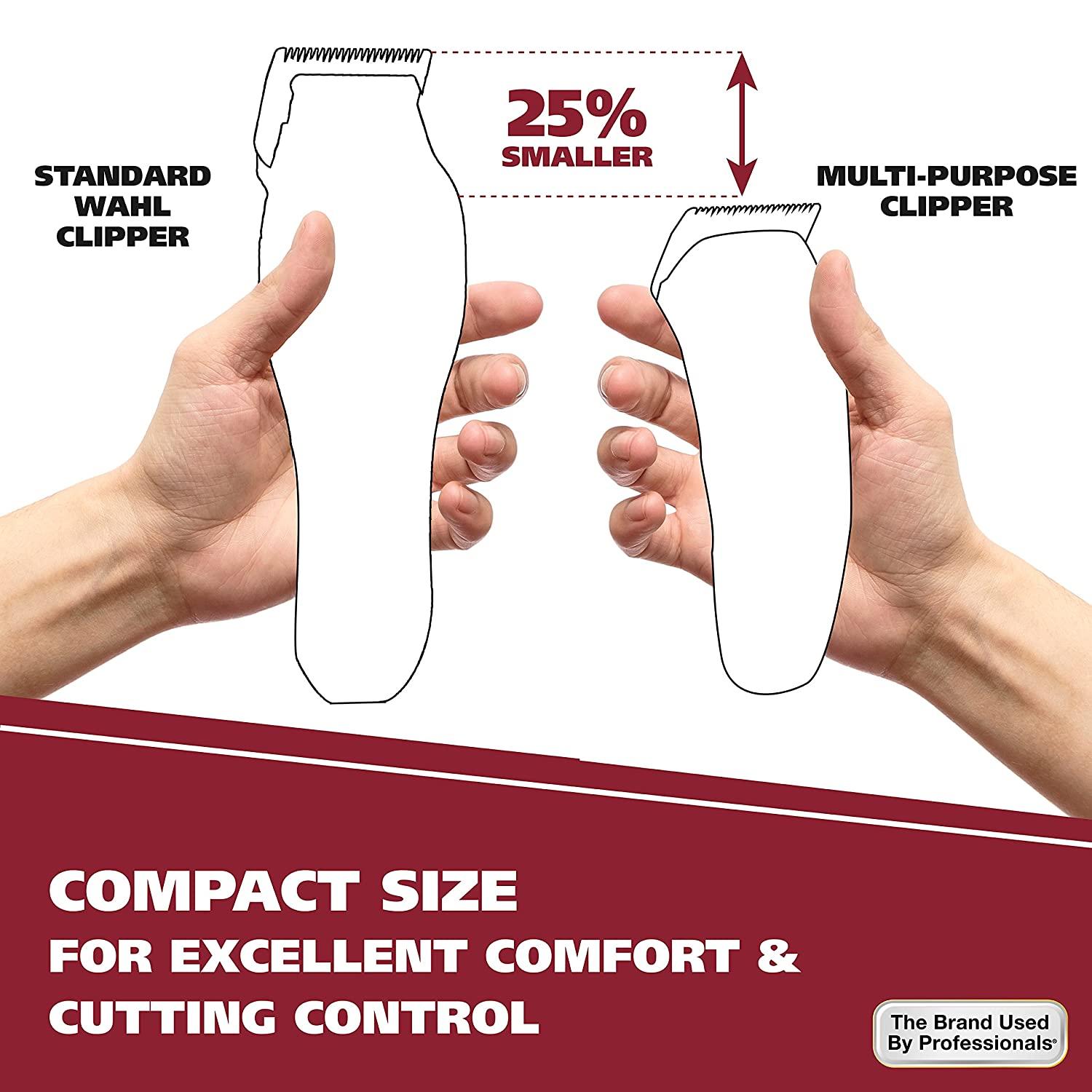 Wahl Compact Multi-Purpose Hair Clipper & Trimmer - Model 79607 ...