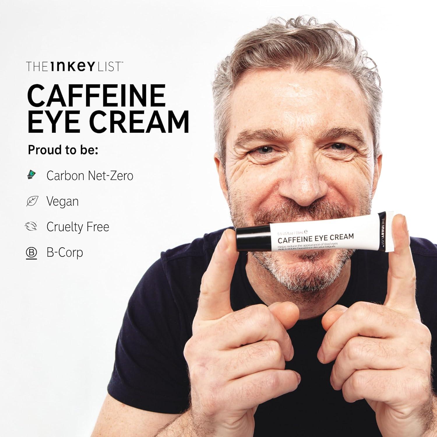 The Inkey List Caffeine Eye Cream 15ml | Dark Circle Treatment ...
