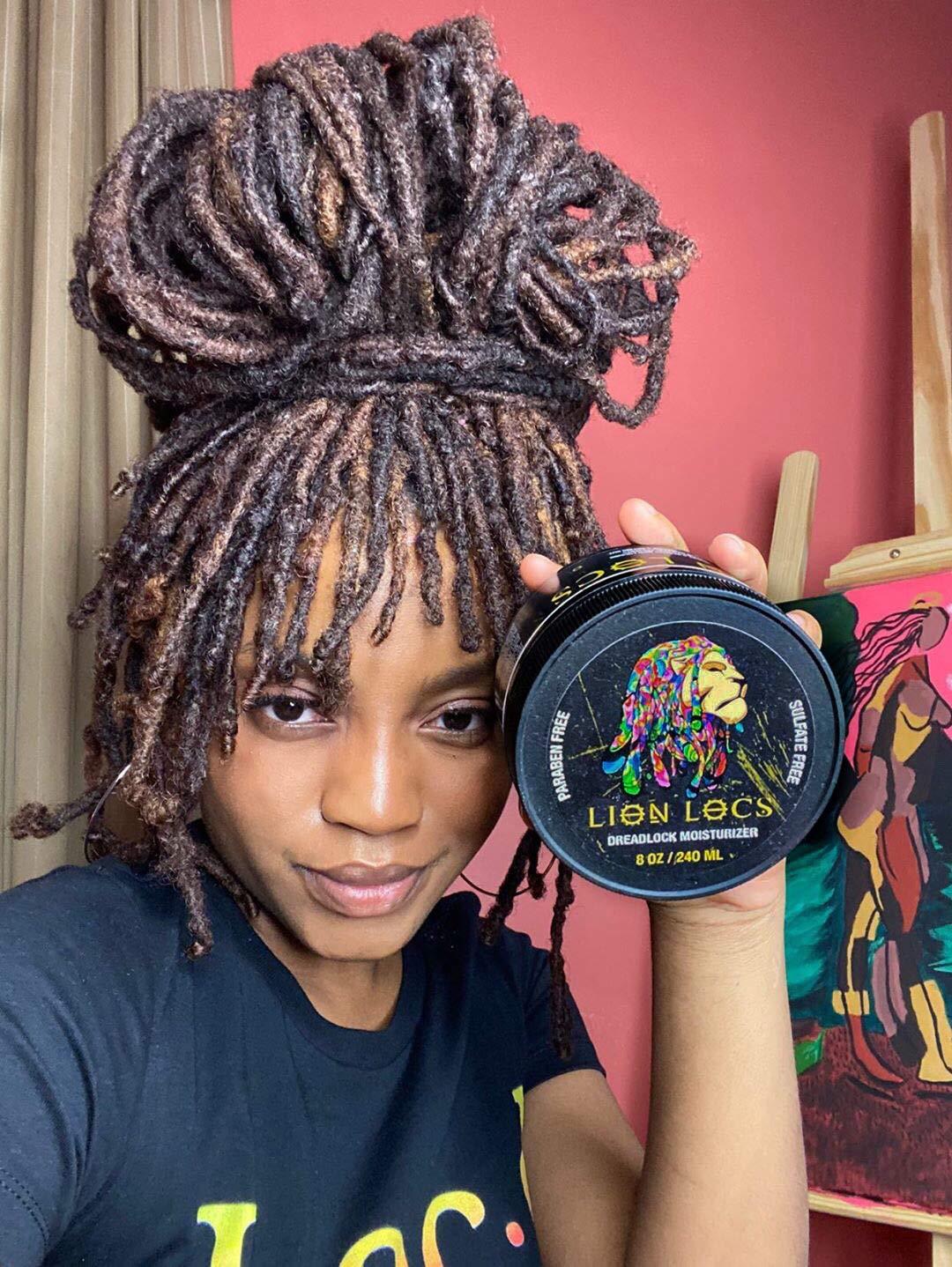 Lion Locs Hair Locking Dreads Moisturizer - Residue-Free 8oz for ...