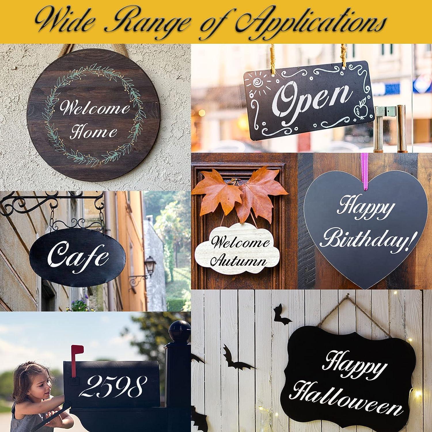 wall writing stencils