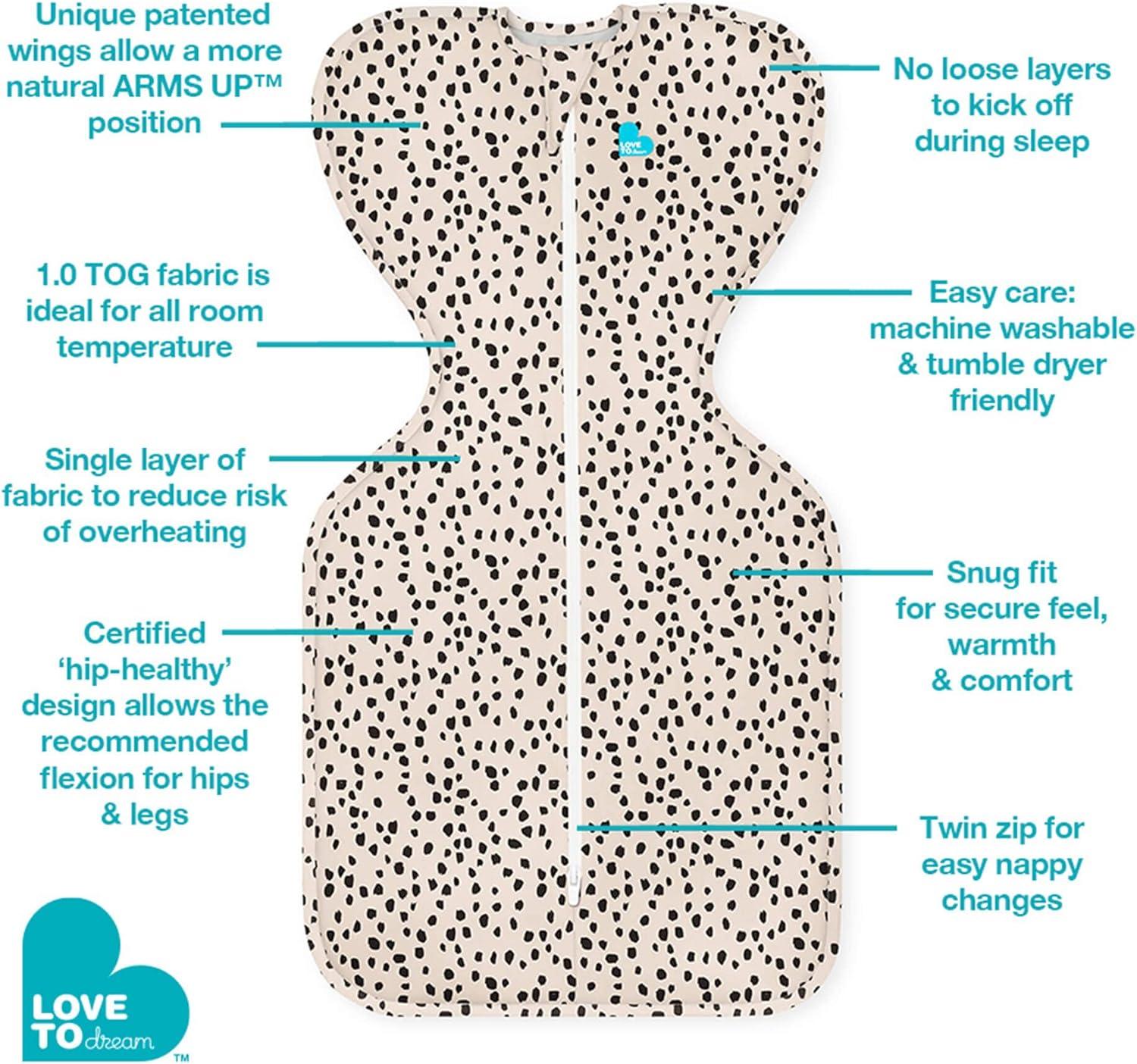 Love To Dream Swaddle UP - Ideal Fabric | Moderate Temperatures | Arms ...