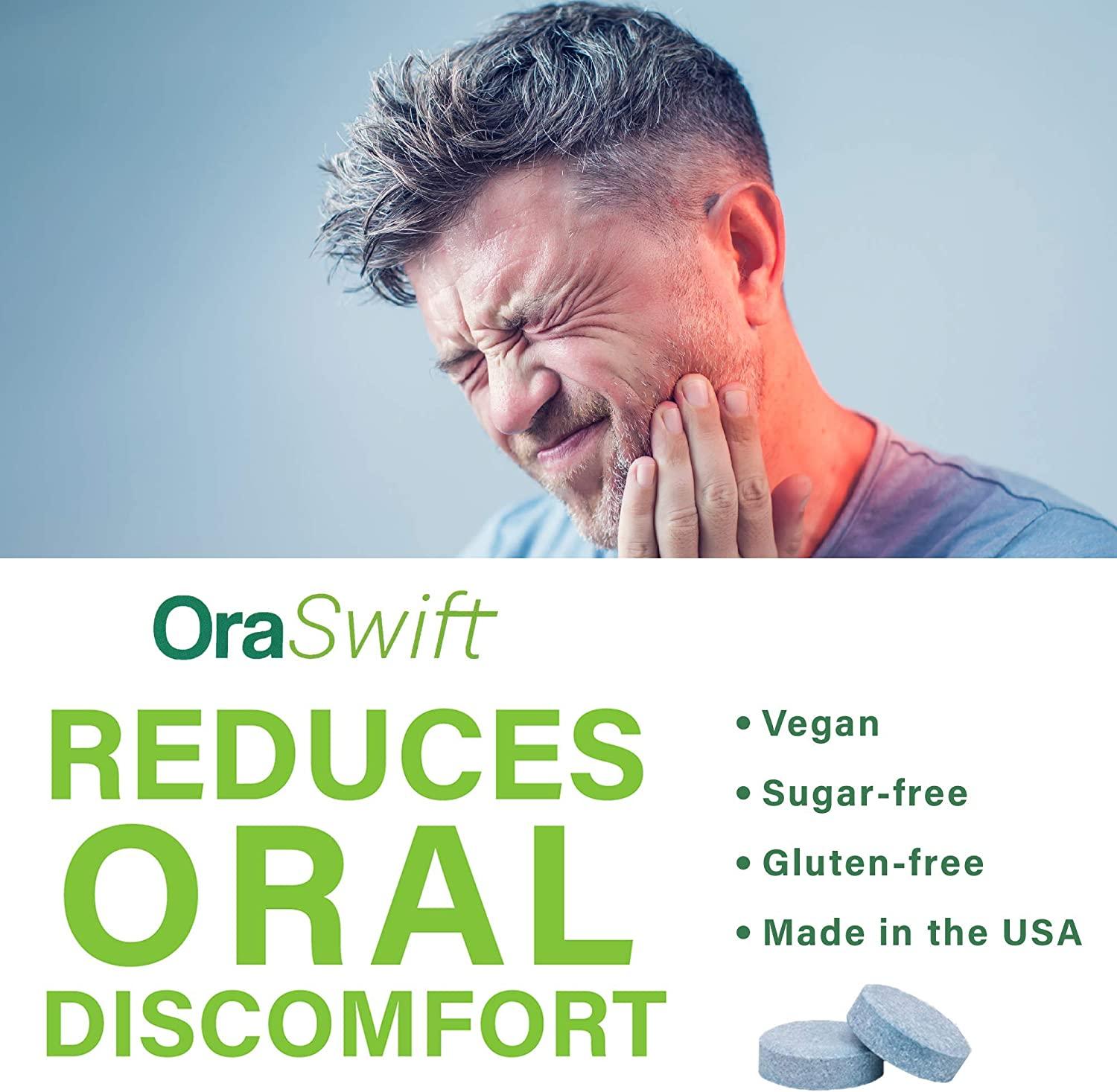 Oraswift All Natural Canker Sore Medicine for Fast Relief & Healing ...