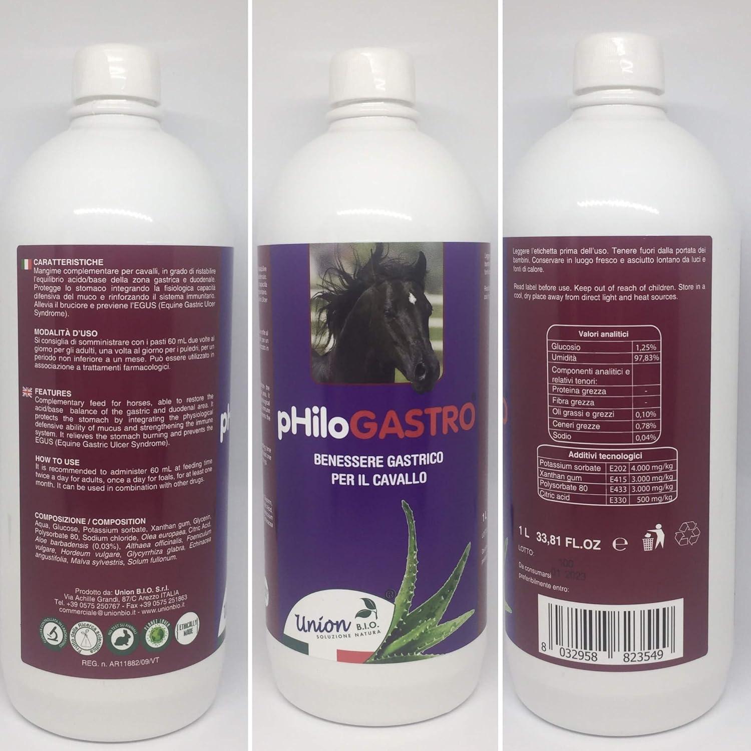 Union Bio Philogastro 1 Liter Daily Protection of the Horse's Stomach ...