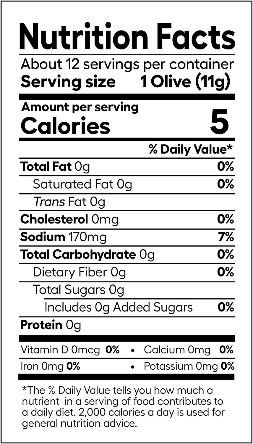 Filthy Pickle Stuffed Olives - Premium Cocktail Garnish - Non-GMO ...