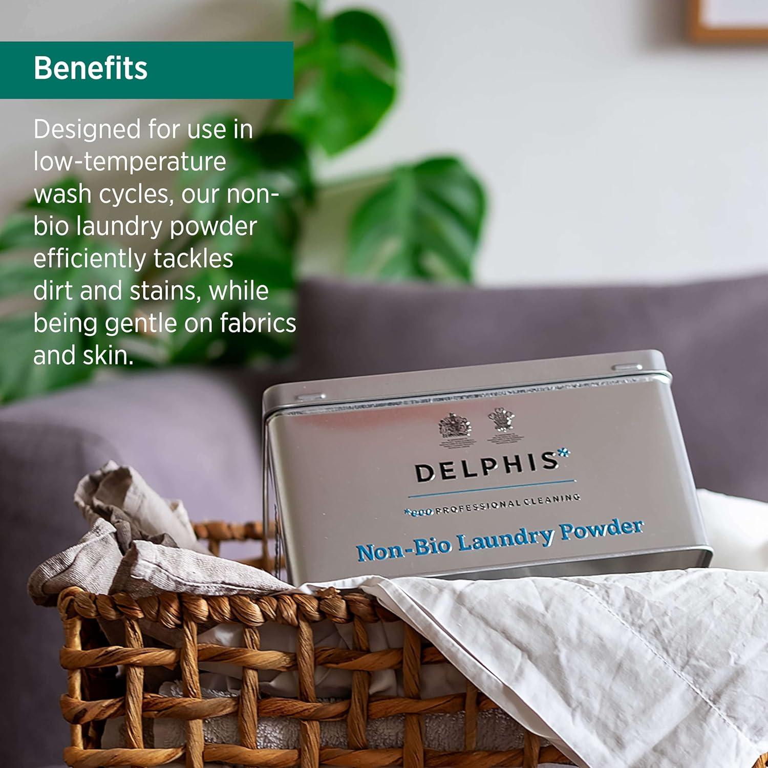 Delphis Eco Non-Bio Washing Powder + Free Collectors Tin | | 60 Washes ...