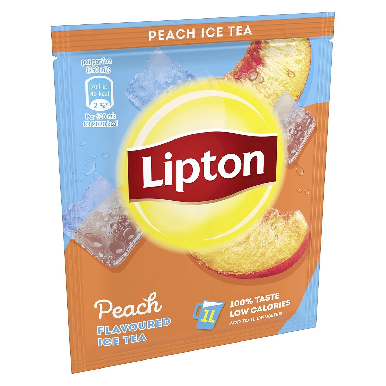Buy Lipton Iced Tea Powder Peach - Refreshing Summery Iced Tea in 18 ...