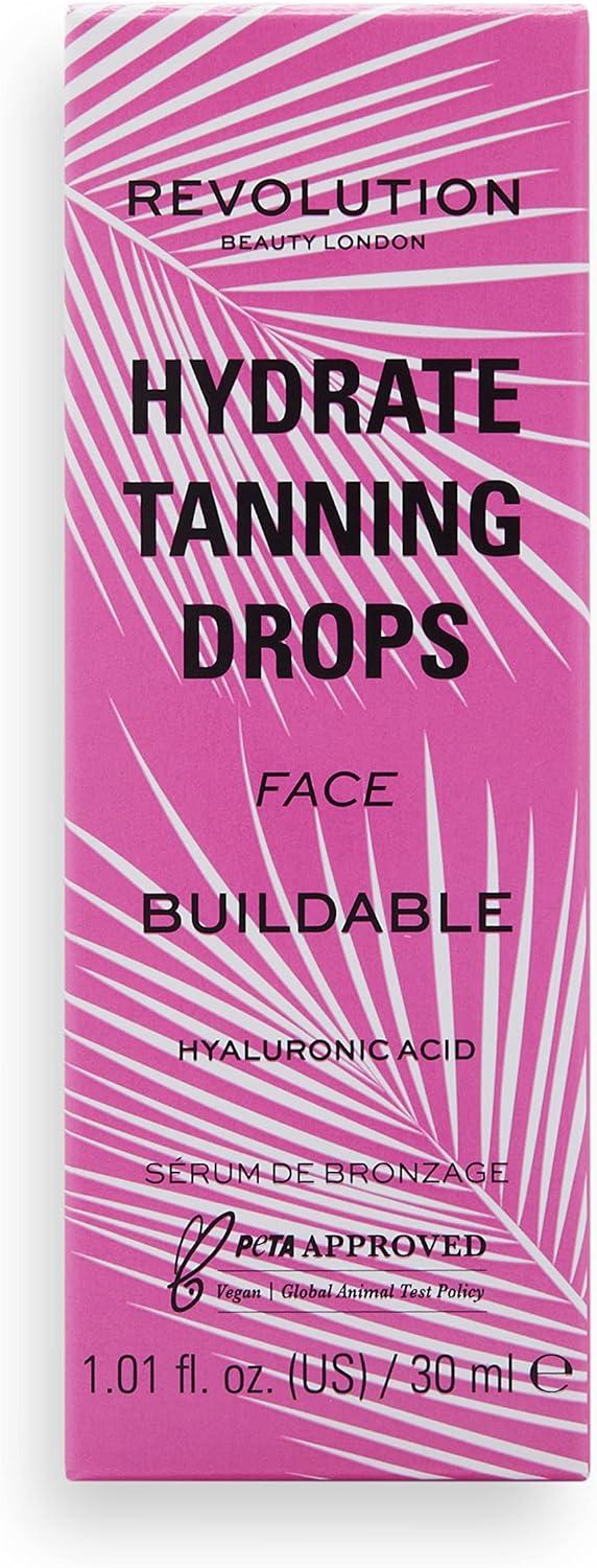 Revolution Beauty London Buildable Face Tanning Drops 50ml - Self Fake ...