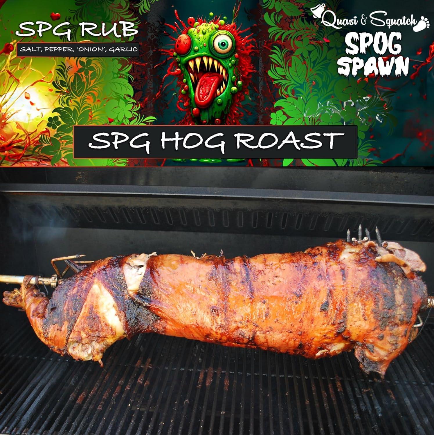 Quasy & Squatch SPG Rub - SPOG SPAWN Savory BBQ Seasoning for Meat ...