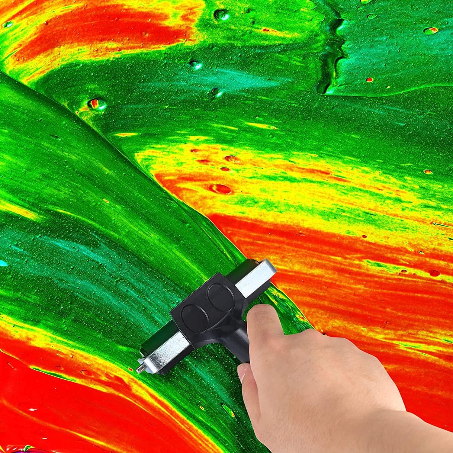 sansheng Rubber Roller 4 Inch Brayer Roller Hand Roller Tool Used for ...