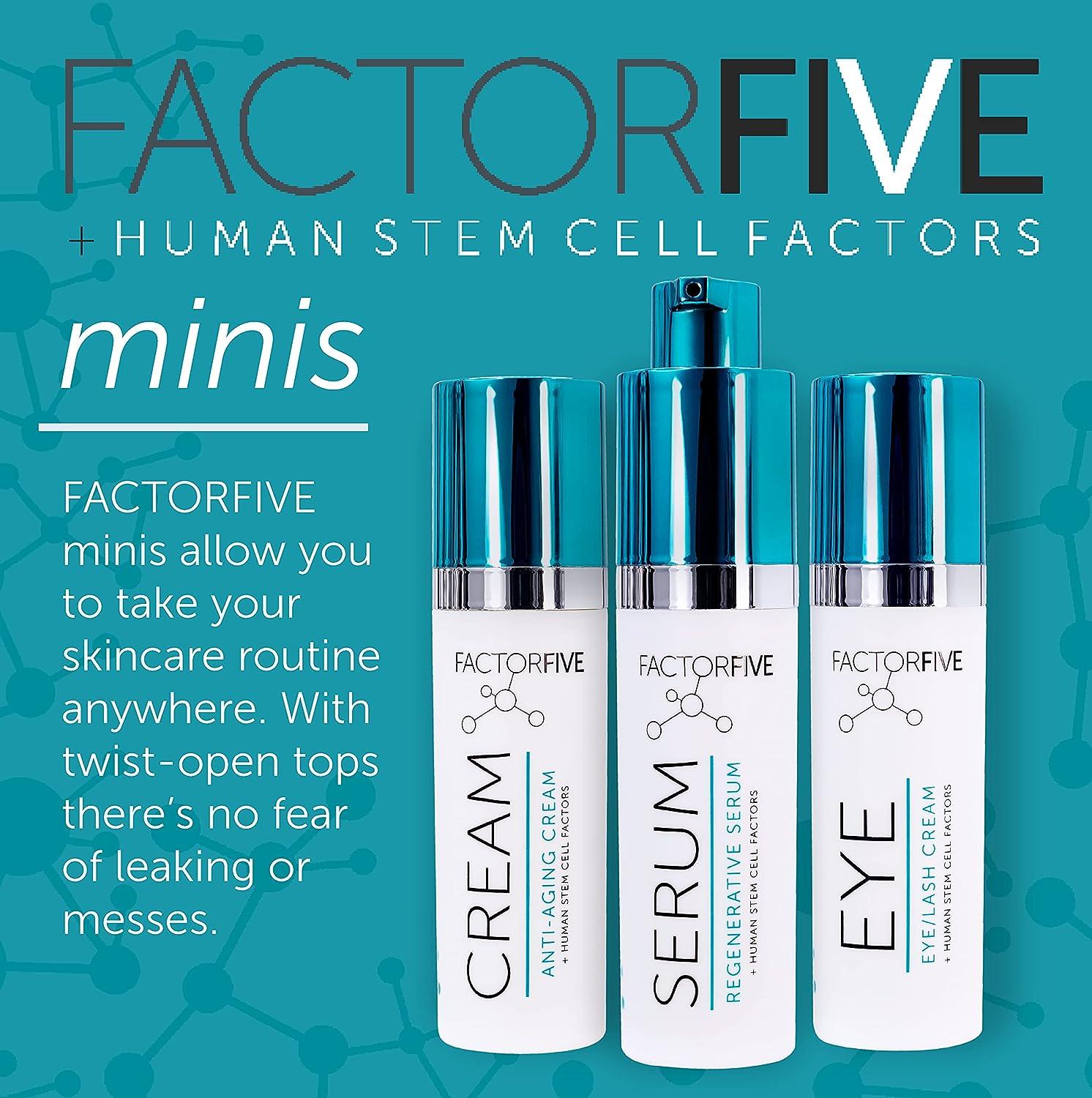 FACTORFIVE Age Defying Cream with Human Apidose Stem Cell Growth ...