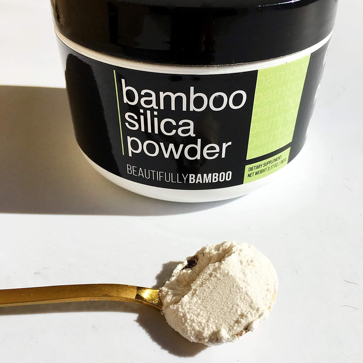 Bamboo Silica Extract Powder - 150 Servings for Hair, Skin & Nails by ...