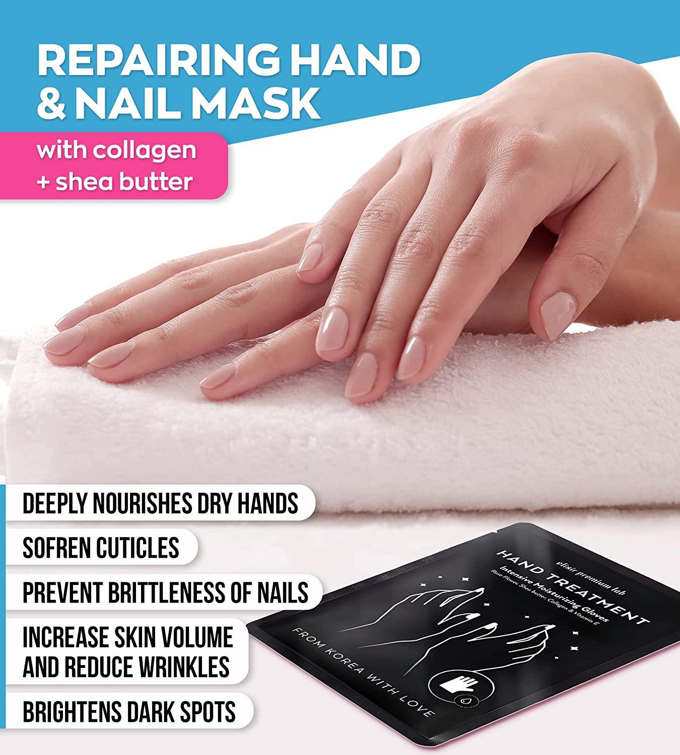 Moisturizing Hand Mask with Collagen Treatment - Nourishing Self Care ...