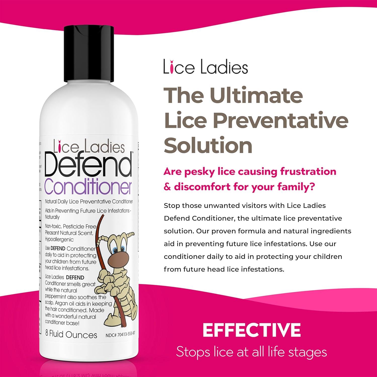 Kids Lice Prevention Conditioner - Non-Toxic & Natural | Prevents Lice ...