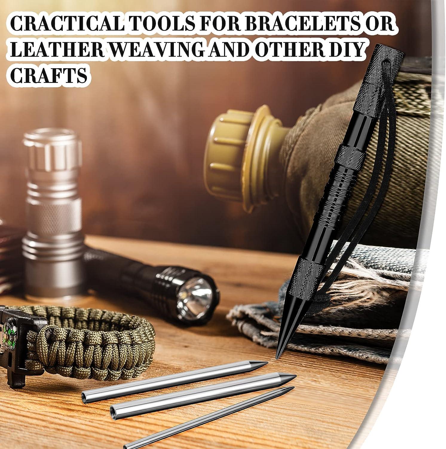 Paracord Knotters Tool Set with Marlin Spike, FID, Needle - Stainless ...