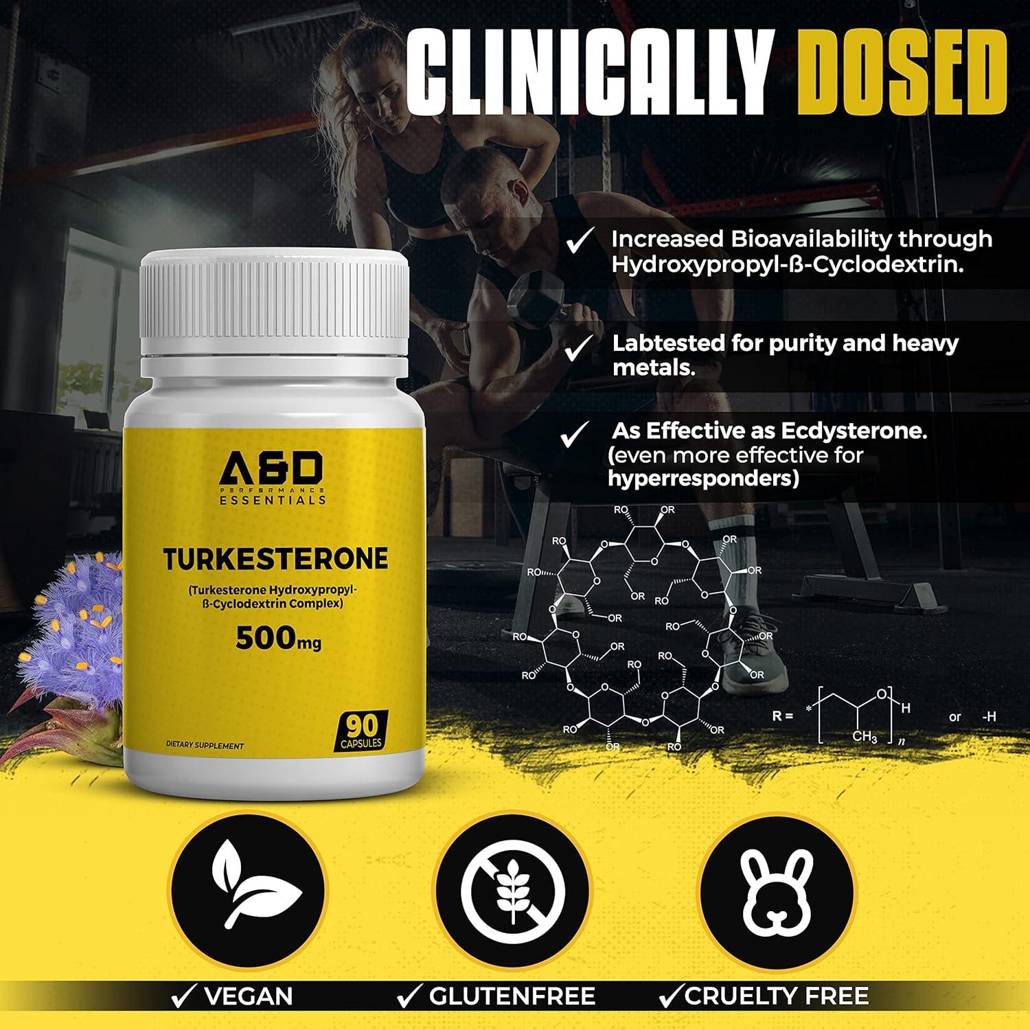 Turkesterone 1000mg - German Quality Winner for Muscle Growth & Recovery | Natural Anabolic ...