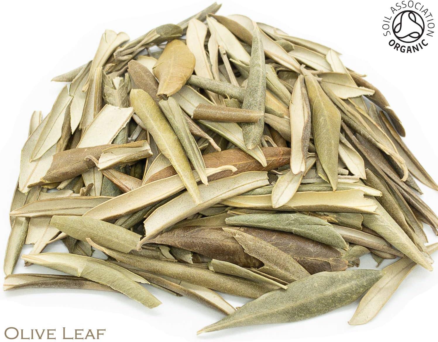 Organic Olive Leaf Pure Herbal Infusion (25 Unbleached Tea Bags - 50g ...
