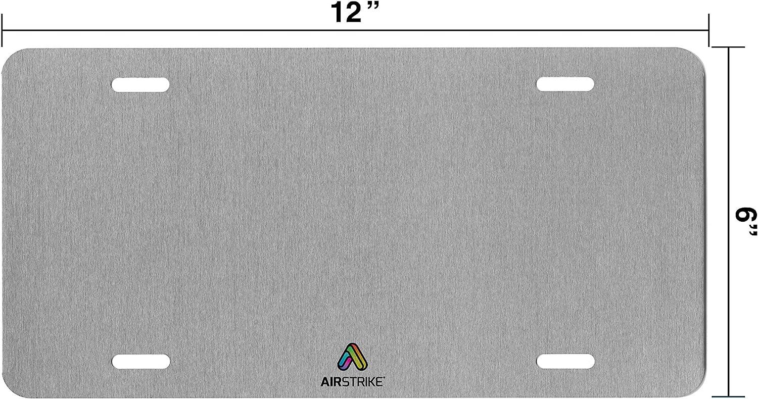 USMC Marine Corps License Plate | Black Flag Design | Front Car Plate ...