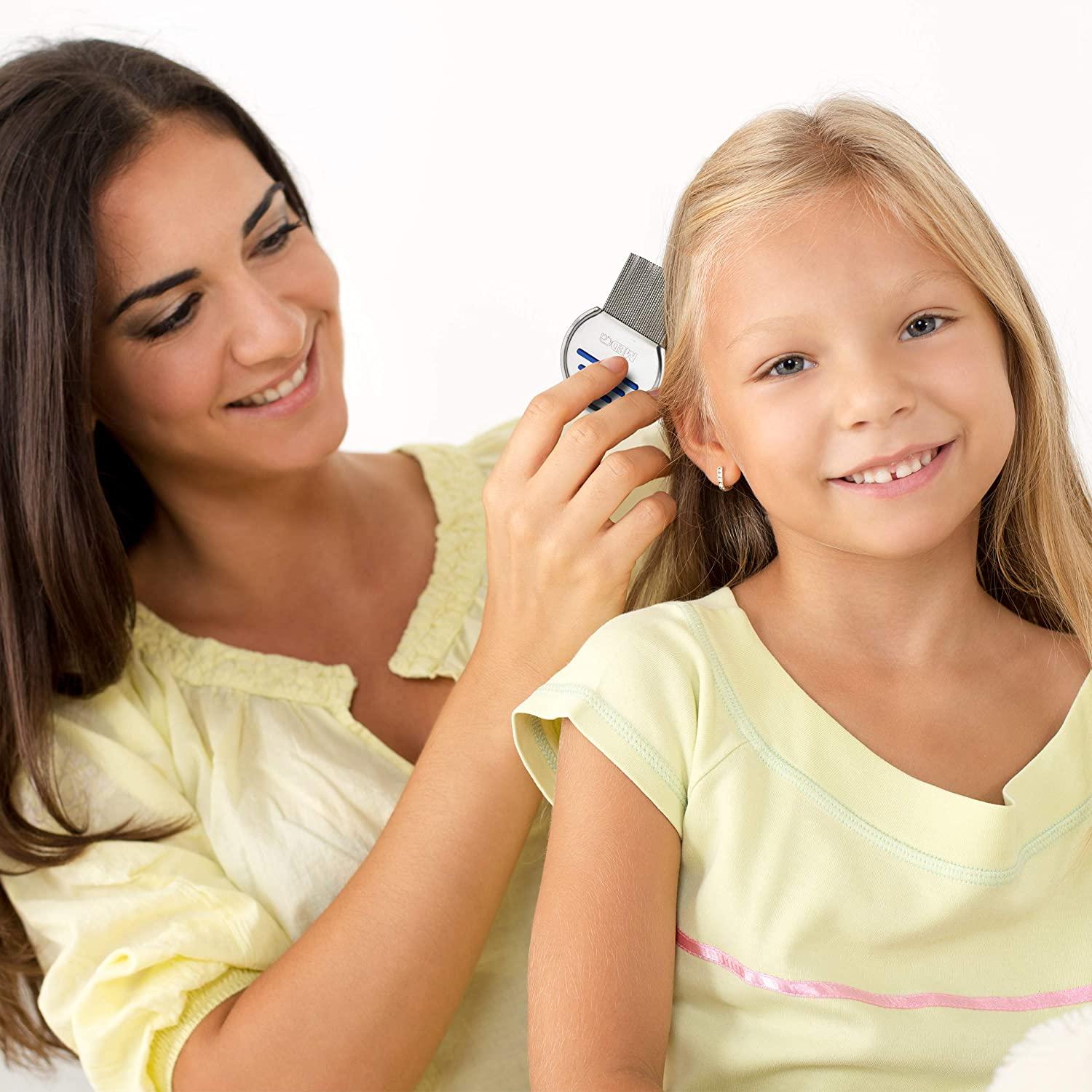 Stainless Steel Lice Comb (Pack of 2) - Professional Head Lice ...