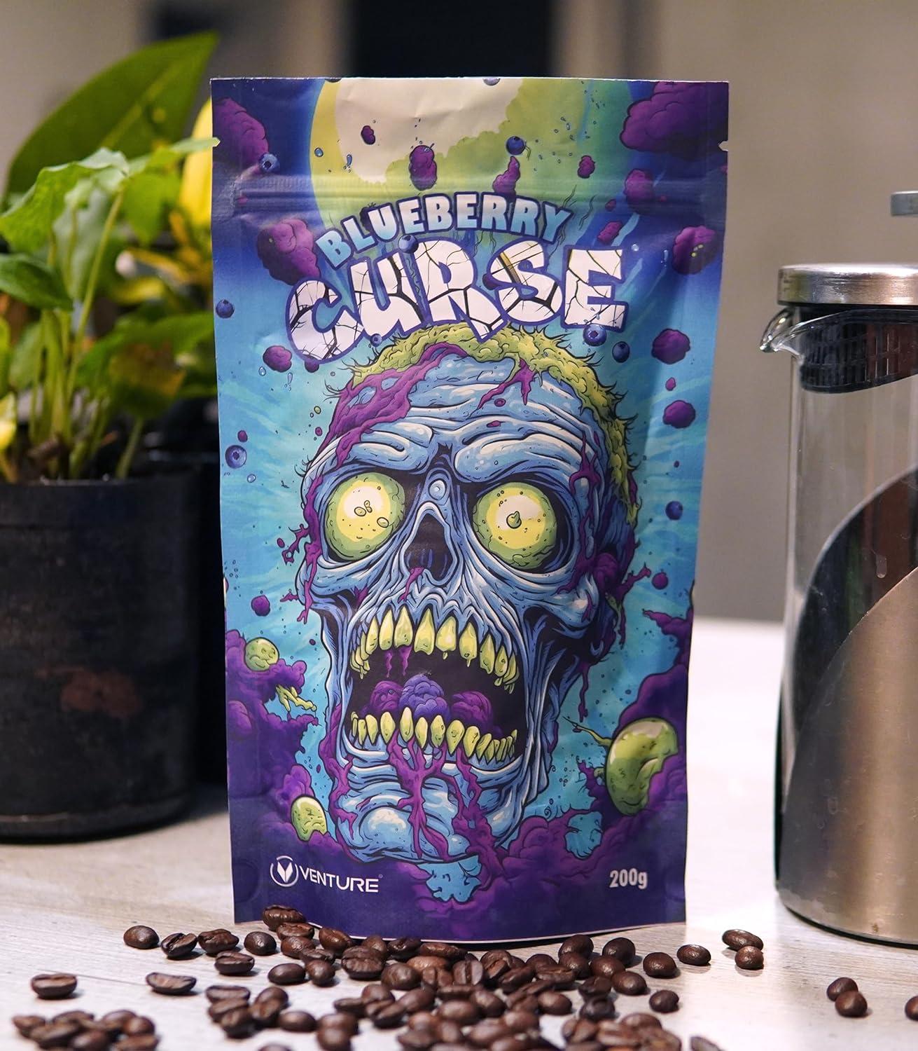 Blueberry Curse Coffee Beans Light/Medium Roast Small Batch Independant ...