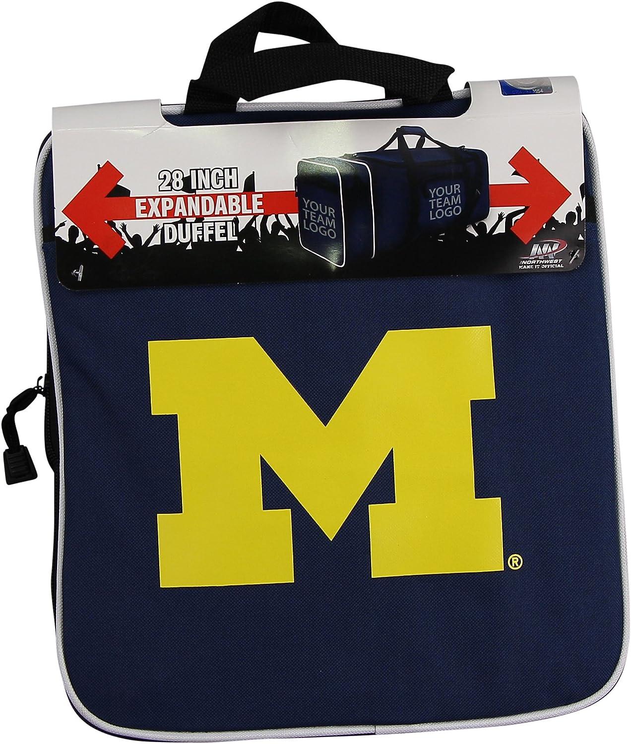 NCAA Team Logo Extended Duffle Bag (Michigan Wolverines) | Buy Now with ...