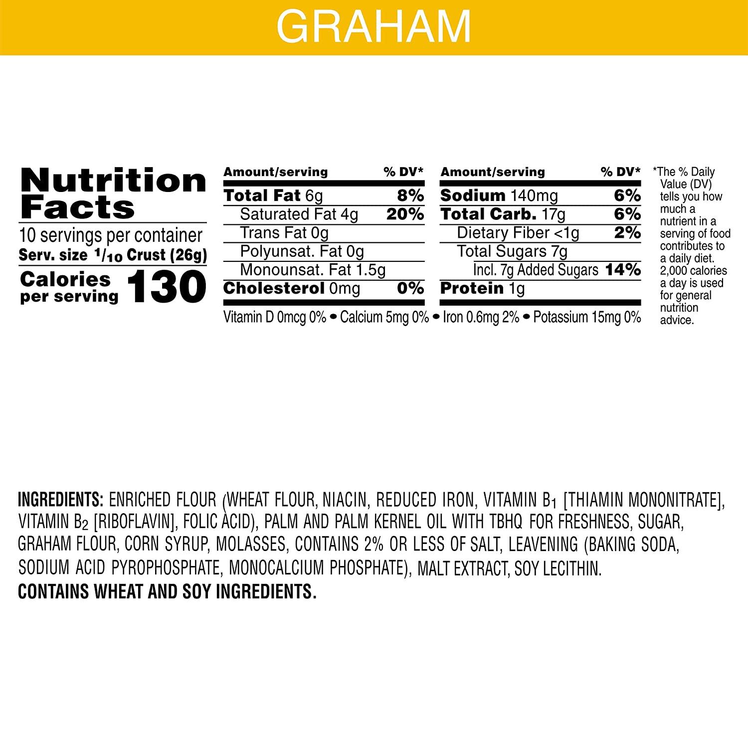 Keebler 10-inch Graham Cracker Ready Pie Crust - Perfect for Baking Keebler 10-inch Graham Cracker Ready Pie Crust - Perfect for Baking