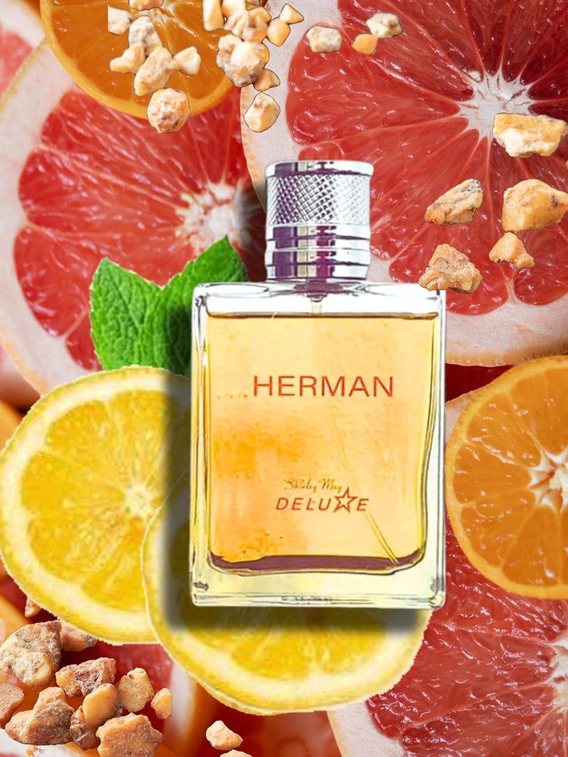 HERMAN POUR HOMME EAU DE TOILETTE 3.4 FL. OZ. Woody Spicy fragrance for ...