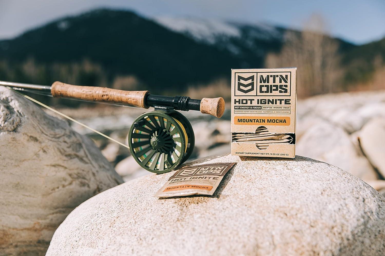 MTN OPS Hot Ignite Supercharged Energy Drink Mix - Mountain Mocha ...