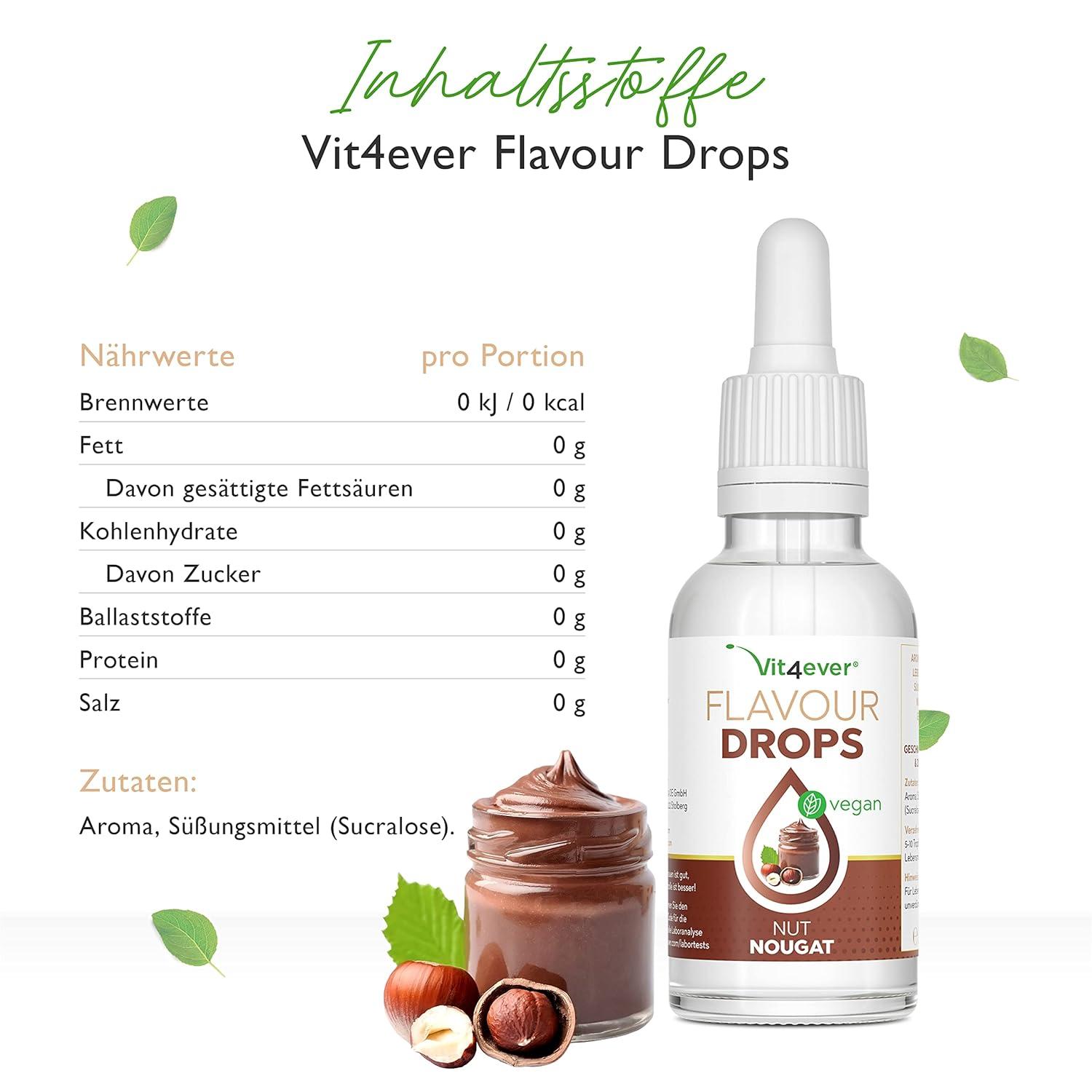 Flavor Drops 3x50ml Bundle - Zero Calorie Taste: Cookie Dough Honey ...