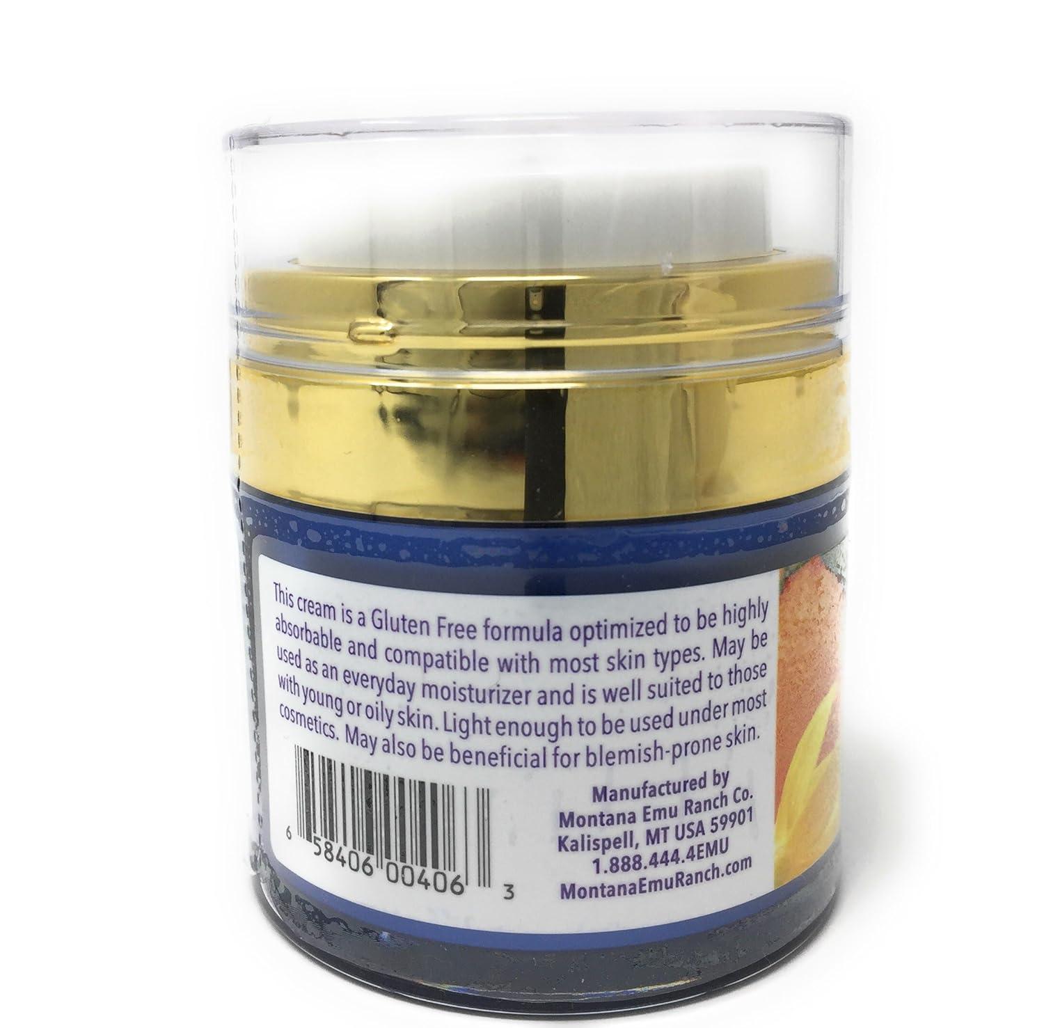 Montana Emu Ranch Balancing Facial Cream 1oz - Pure Emu Oil & Suitable ...